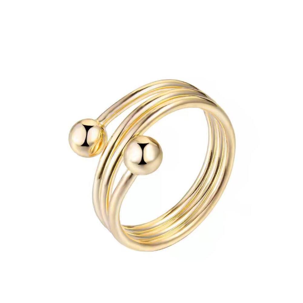 Køb Gold Dot Magnetring i Kobber