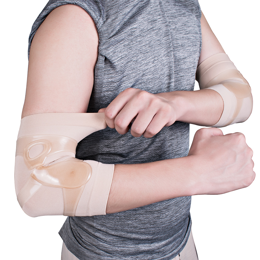 Køb Albuebind med Kompression og Silikone