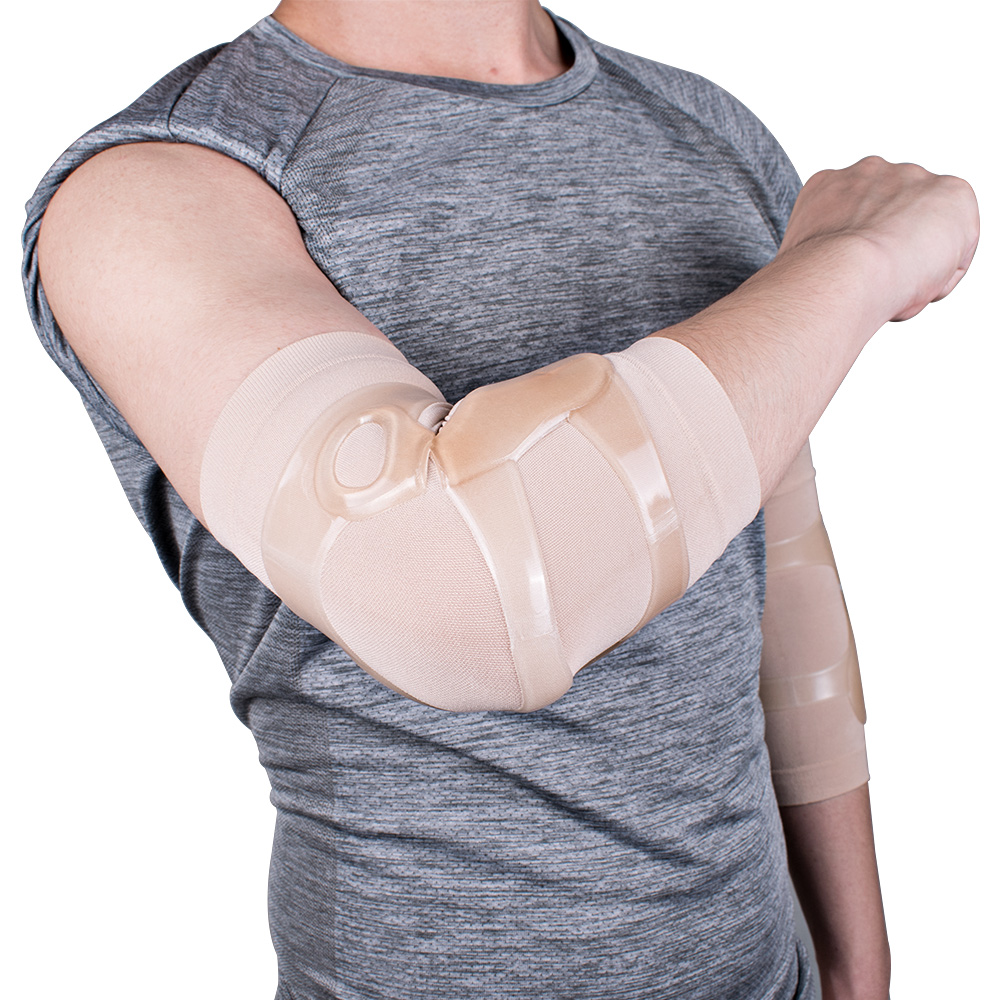 Køb Albuebind med Kompression og Silikone