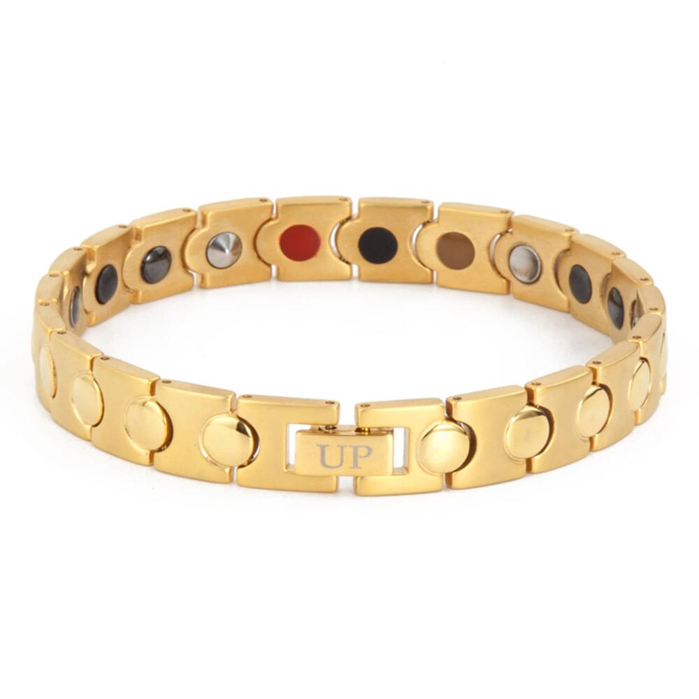 Køb Titanium Magnet Armbånd. 3000 gauss pr. magnet