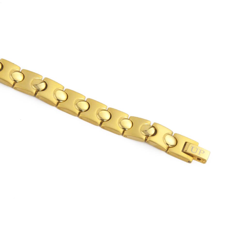 Køb Titanium Magnet Armbånd. 3000 gauss pr. magnet