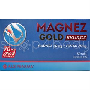 Køb Magnez Gold, Magnesium med B6 - 50 tabletter.